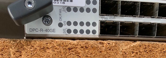 Juniper DPC-R-40GE-SFP 40x1GE DPC for MX Series MX240 MX480 MX960 - 1yr ...