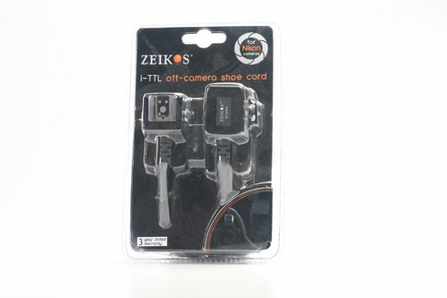 Zeikos Off Camera Shoe Cord for Nikon Cameras | eBay