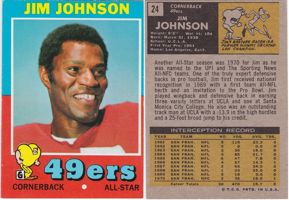 1971 NFL Topps single cards | eBay