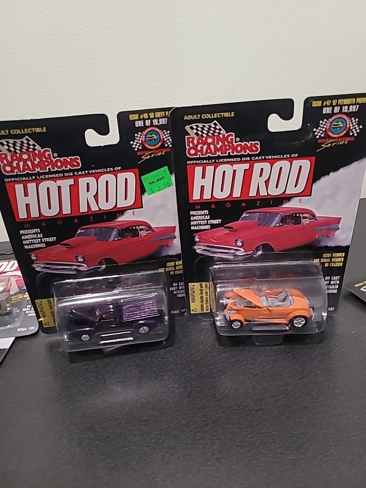 HOT ROD COLLECTIBLES RACING CHAMPIONS LIMITED EDITION 1:64 Lot of 22 ...