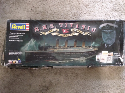 Revell 05715 RMS Titanic 100th Anniversary Edition Model Kit 1/400 ...