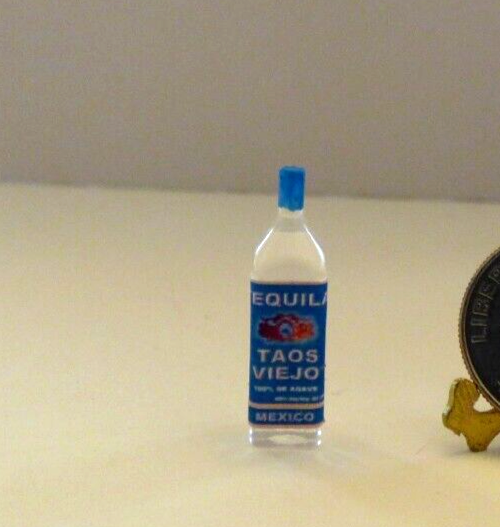 Dollhouse Miniature Tequila Bottle - Handcrafted | eBay