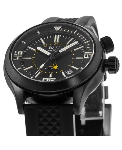 New Ball Engineer Master II Diver GMT Black Dial Men's Watch DG1020A ...