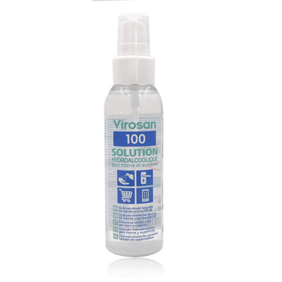 Solution hydroalcoolique flacon 100ml VIROSAN | eBay