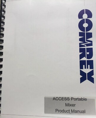 Various Comrex Equipment Manual Access Vector BRIC Matrix - pick one ...