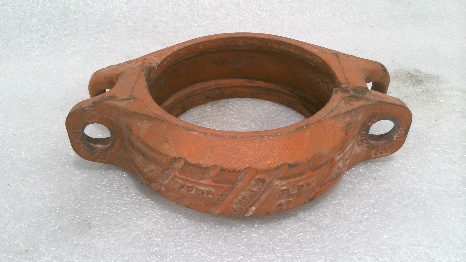 VICTAULIC 4/114.3 ZERO FLEX GALVANIZED PIPE CLAMP COUPLING, 4", NO SEAL ...