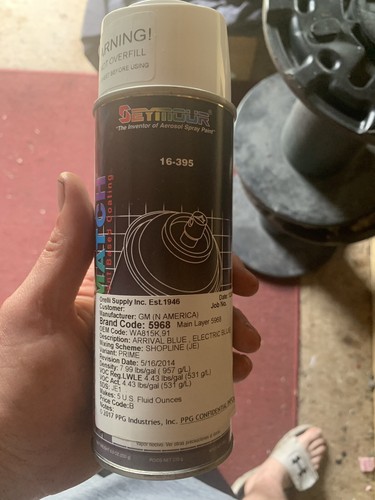 WA815K Arrival Blue Metallic 12oz Aerosol Spray | eBay