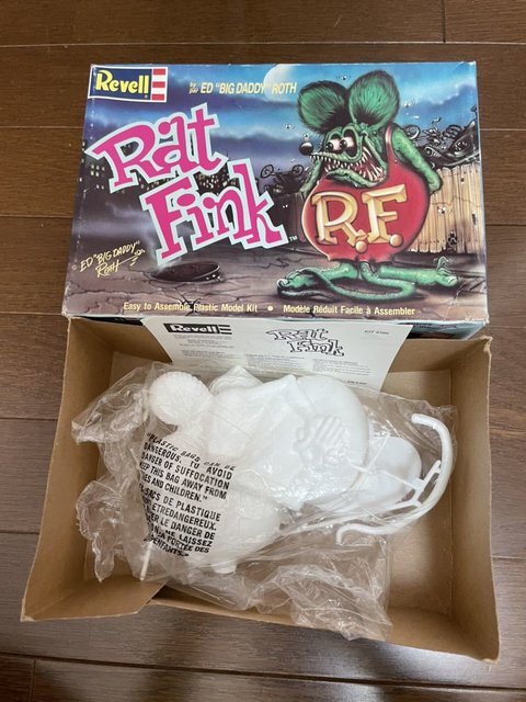 Revell Plastic Models Rat fink & Surf fink & Mr. Gasser & Fink ...