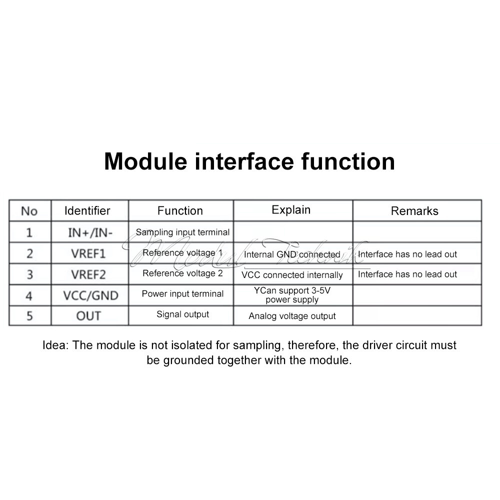 INA240 Voltage Monitor Sensor Module Bi-directional Current Power ...