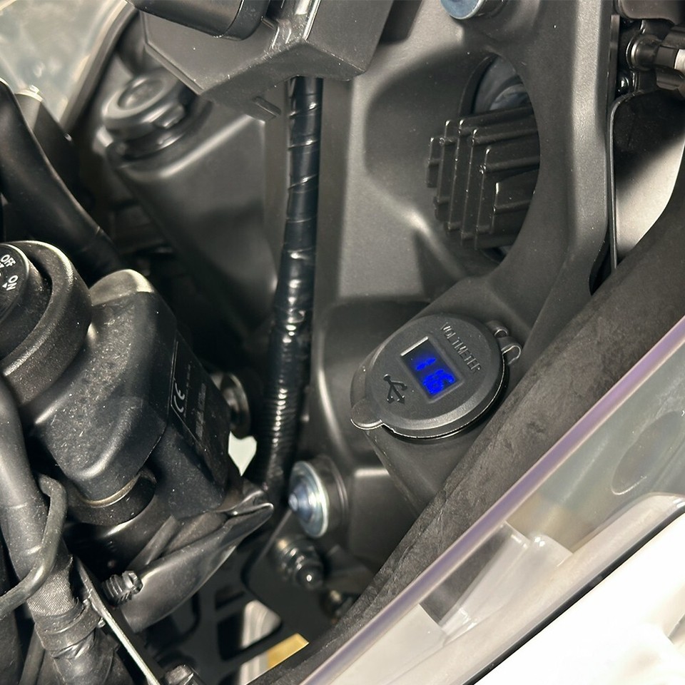 For Yamaha Tenere 700 Charger Dual USB Aux Auxiliary 12V Outlet Power ...