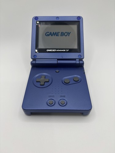 Nintendo Game Boy Advance SP AGS-001 Cobalt Blue Handheld Console | eBay