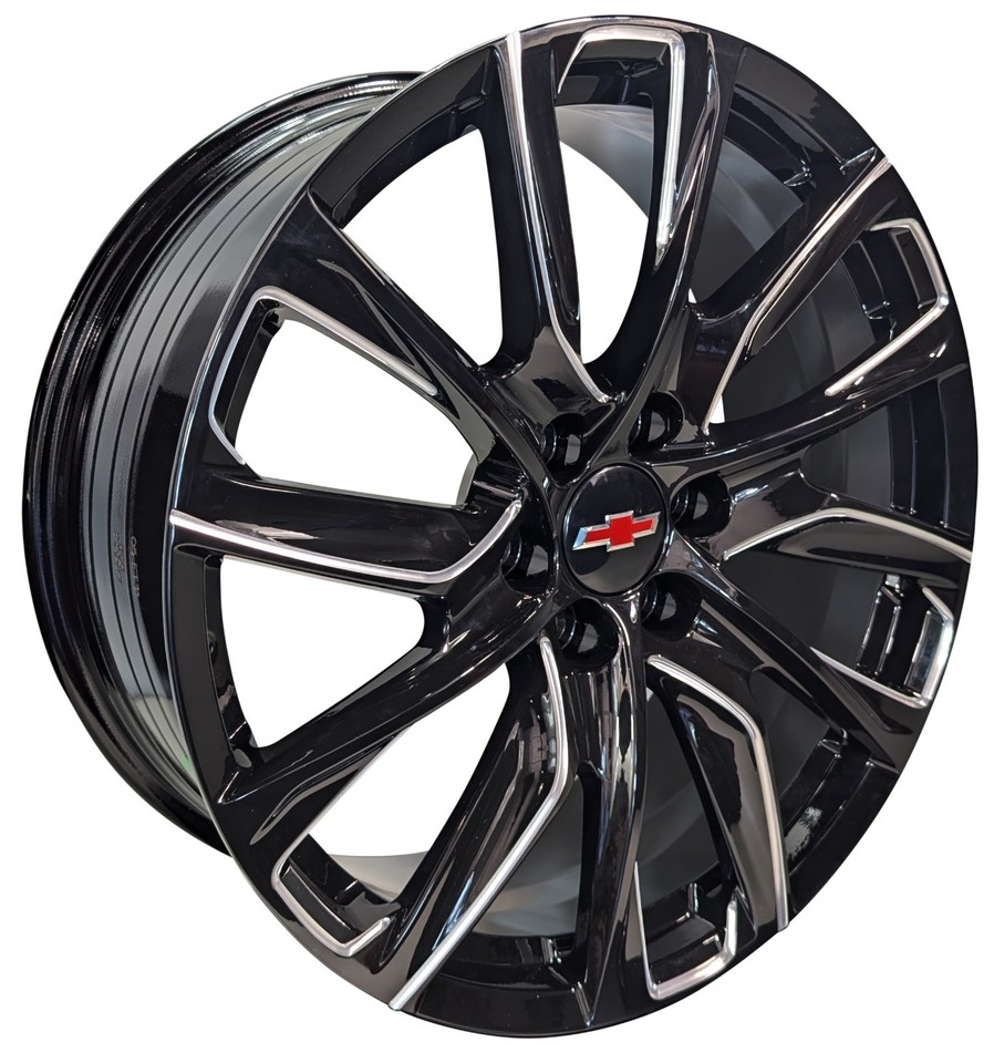 24 Black Wheels Rims SET 4️⃣ fits Chevy Tahoe Suburbans RST LTZ 1500 ...