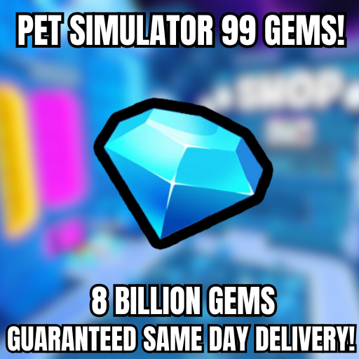 🔥💎8B GEMS PS99💎🔥PET SIMULATOR 99 - CHEAPEST!⚡💸 | eBay