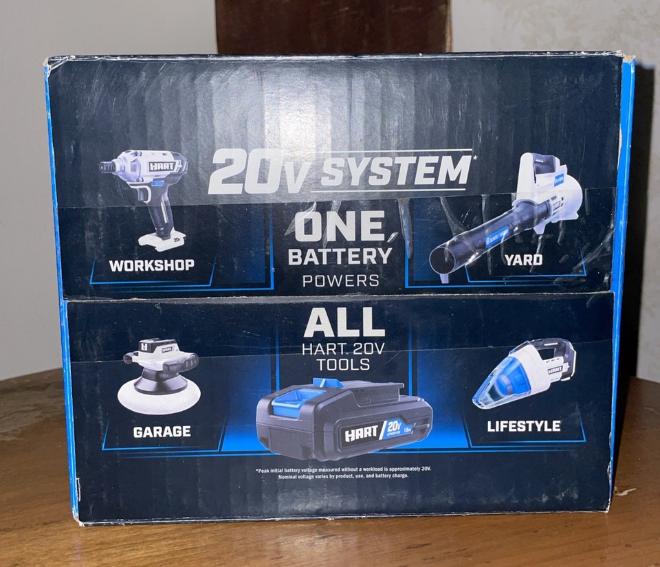 HART 6” Random Orbit Buffer 20V System ($39 Retail) 810022394243| eBay