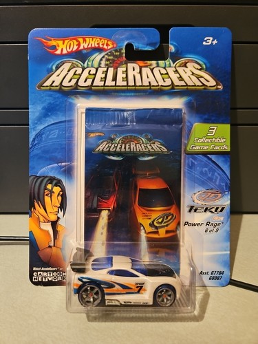 Hot Wheels Acceleracers Power Rage New on Near Perfect Backing Card ...