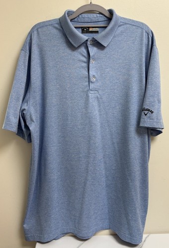 Callaway Opti-Dri Short-Sleeve Polo Men’s Size L Blue | eBay
