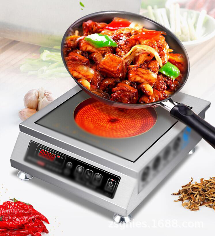 3500W Commercial Home Electric Ceramic Cooker Hot Plate Cooktop 11 ...