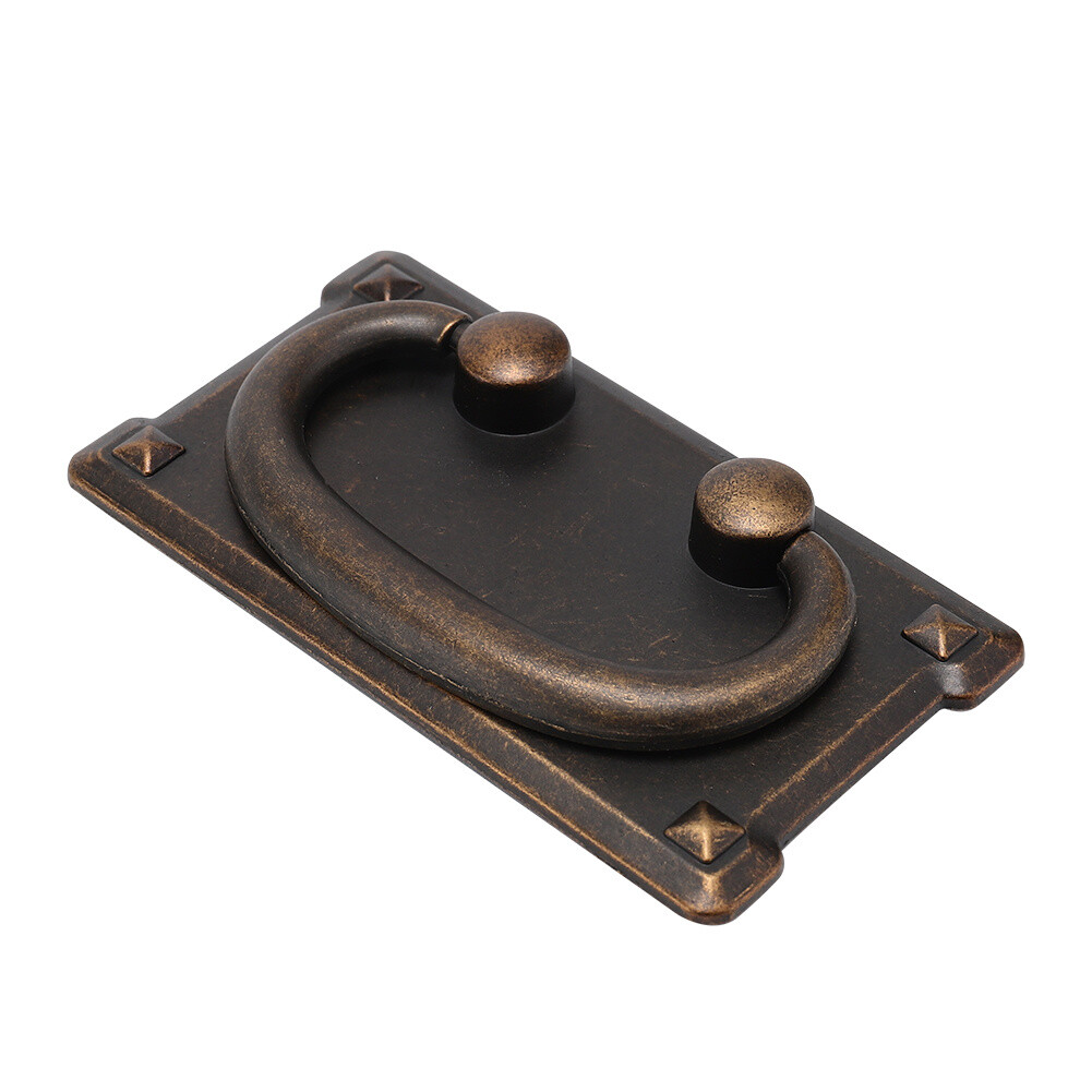 4Pcs Bedside Table Drawer Cabinet Pull Handles Rectangle Antique ...