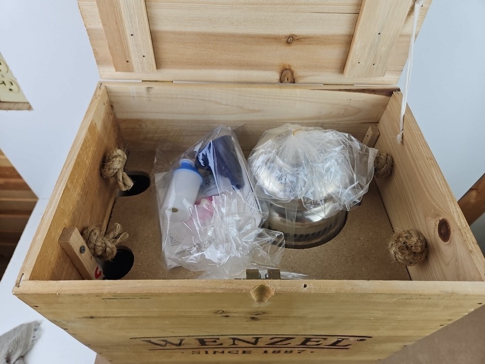 Wenzel Nickel Plated Brass Kerosene Pressure Lantern - 823018 - New In ...