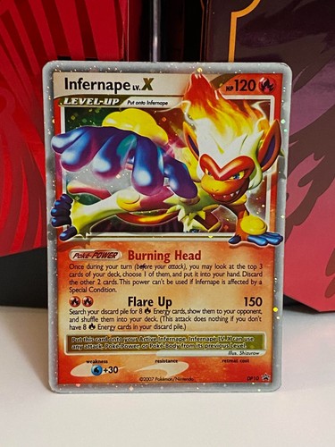 MP Infernape Lv.X HOLO RARE DP10, Vintage Diamond and Pearl Pokemon ...