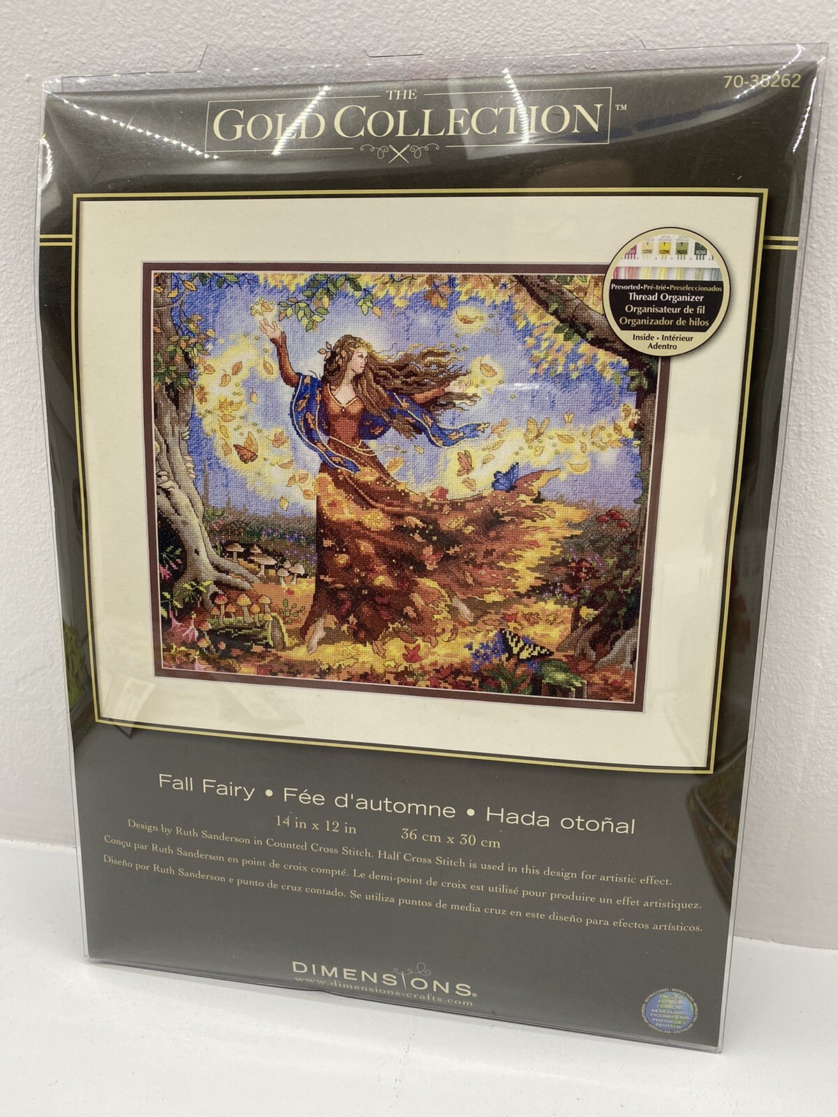 Dimensions The Gold Collection Fall Fairy Cross Stitch Kit | eBay