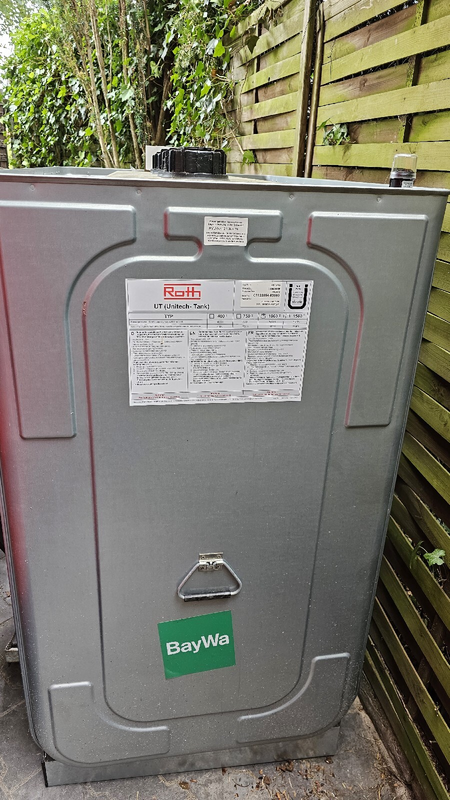 1000l Tank 3 Stück Roth Unitech Lagertank | eBay.de