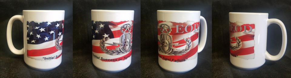 EOD "Initial Success or Total Failure" 15oz Coffee Mug | eBay