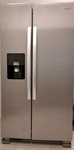 Whirlpool WRS588FIHZ 25 cu ft. Side-by-Side Refrigerator - Stainless ...