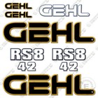 Fits GEHL RS8-42 Decal Kit Telescopic Forklift Replacement Stickers ...