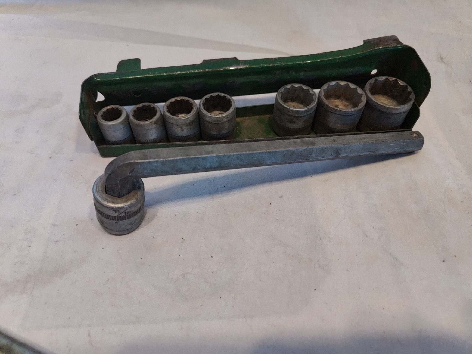 Vtg Unbranded Ratchet Set Box End, Hex Allen L-shaped Wrench 1/2 ...