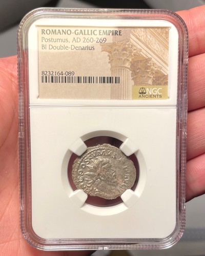 Ancient Roman coin, Denarius. Postumus, 260-269 AD. NGC SLABBED ...