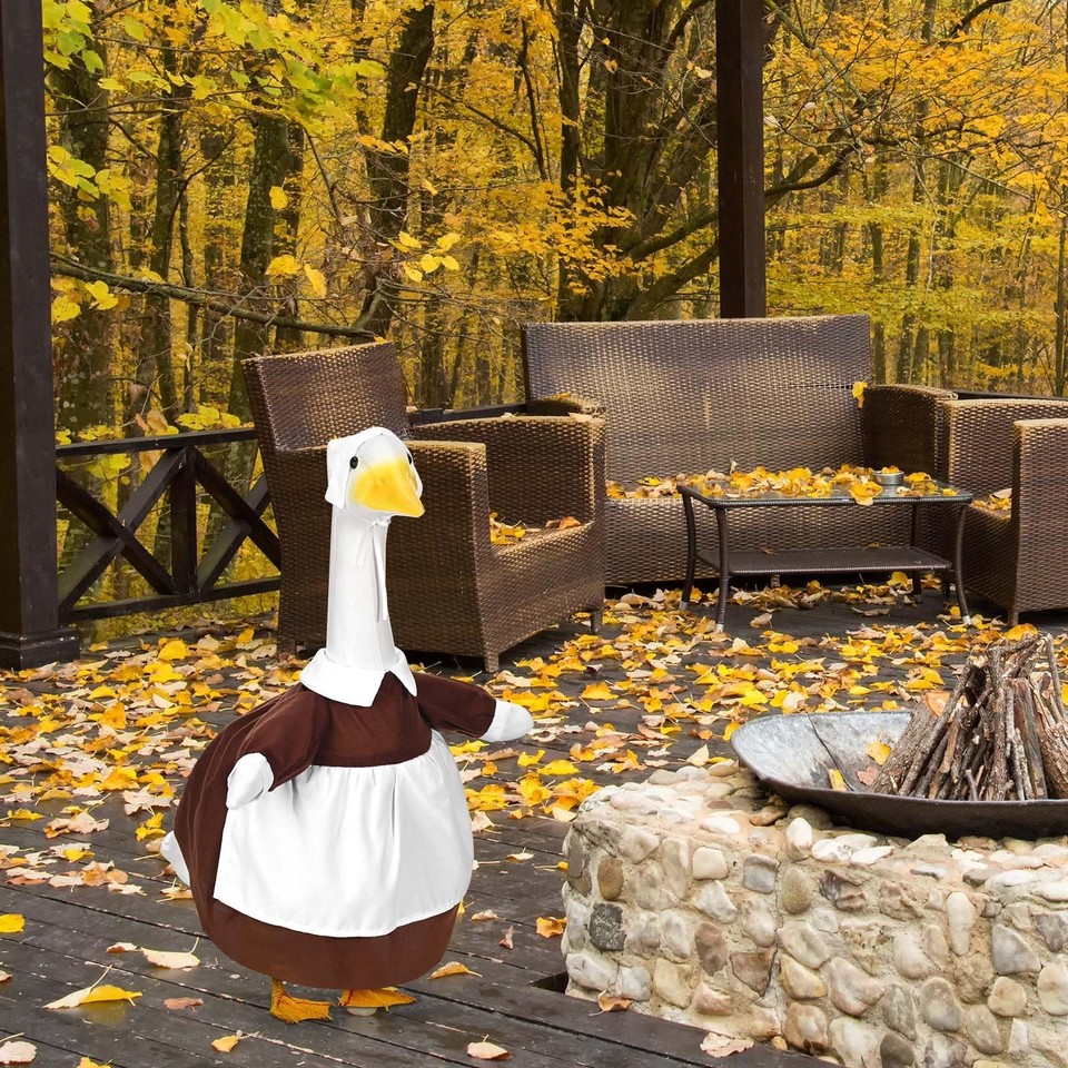 Pilgrim Porch Goose Outfits Fall Lawn Porch Goose Clothes, Fits 23 ...