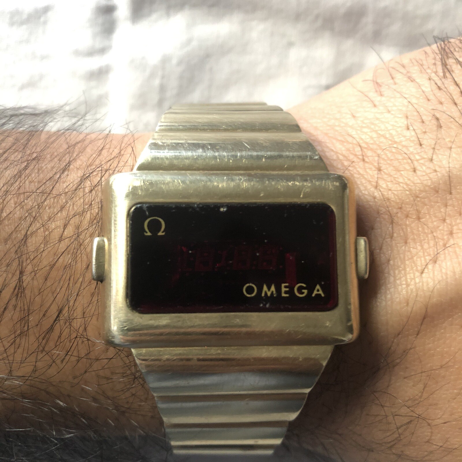 OMEGA 1601 - TC2 Time Computer ref.196.0039 - Digital Men's Watch ~1974 ...