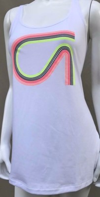 GAP FIT BREATHABLE DRY FIT WOMENS WHITE RACER BACK TANK TOP SIZE XXL | eBay