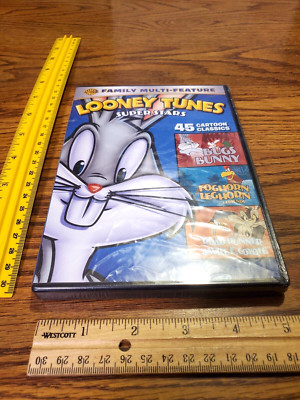 BRAND NEW Looney Tunes SUPERSTARS - 45 Cartoons Bugs Bunny /Road Runner ...