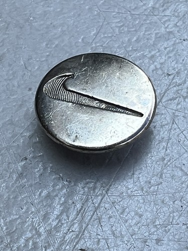 Vintage Nike Swoosh Golf Ball Marker Metal Putting Coin | eBay