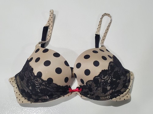 Victoria's Secret Women Very Sexy Push Up Wire Bra Black Nude Lace ...