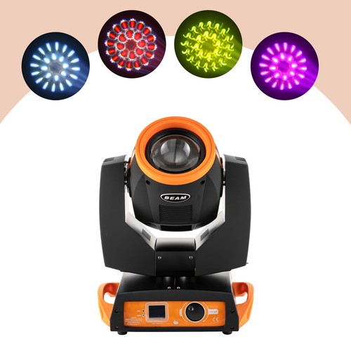 7R Sharpy 230W Zoom Moving Head Beam Light 8+16Prism Strobe Stage Party ...