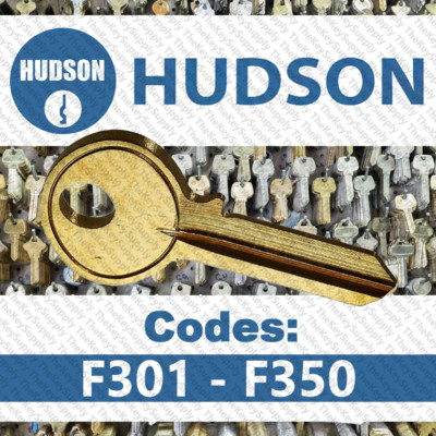Hudson Lock File Cabinet Key Cut to Code F301 - F350 | eBay
