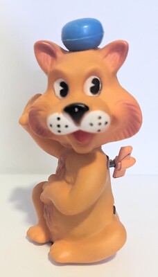 Vintage Knickerbocker Dancing Cat Toy | Made in Japan Wind Up Works ...