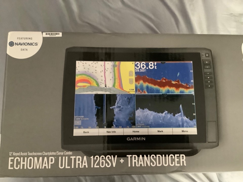 Garmin ECHOMAP™ Ultra 126sv 12" w/ LIVESCOPE GLS 10 Bundle LVS34 010 ...