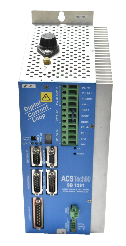 ACS Tech80 SB 1391 Digital Current Loop Motion Control Module SB1391-C ...
