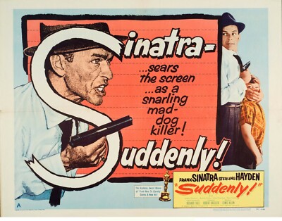 SUDDENLY - MOVIE POSTER - THEATER CARD 1954 - | eBay