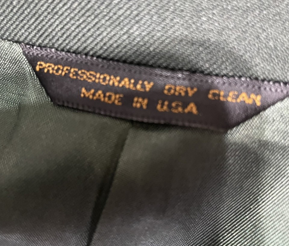 US Military Class A Uniform Army Officer Coat Pants Belt Medals Patches ...