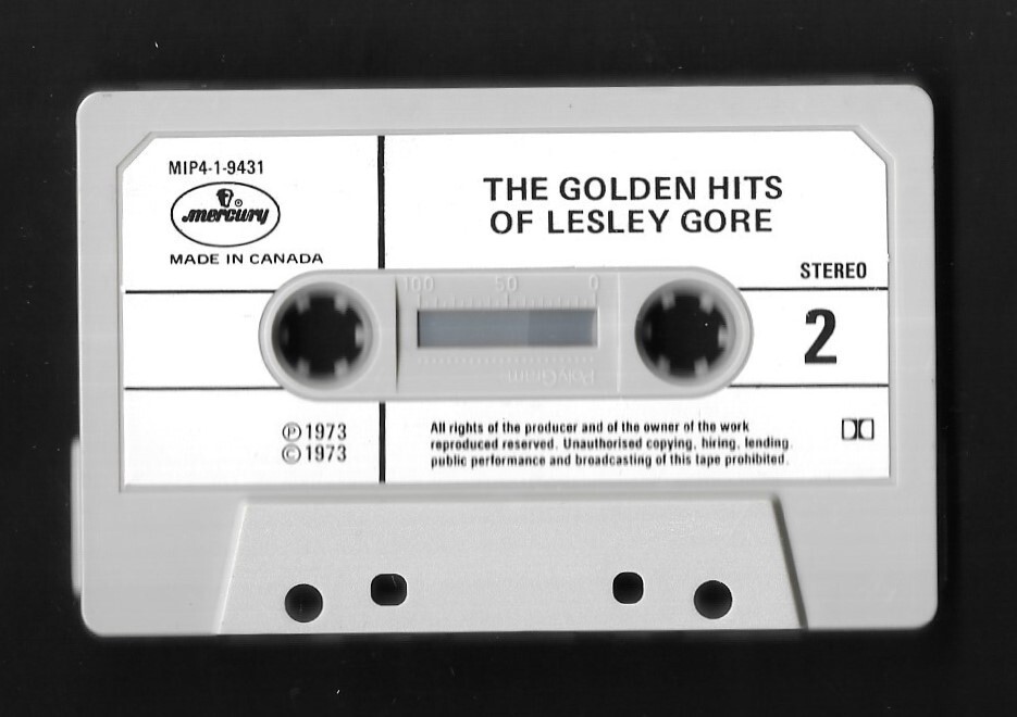 LESLEY GORE : GOLDEN HITS , CASSETTE , 1973 ( POLYGRAM , CANADA ) | eBay