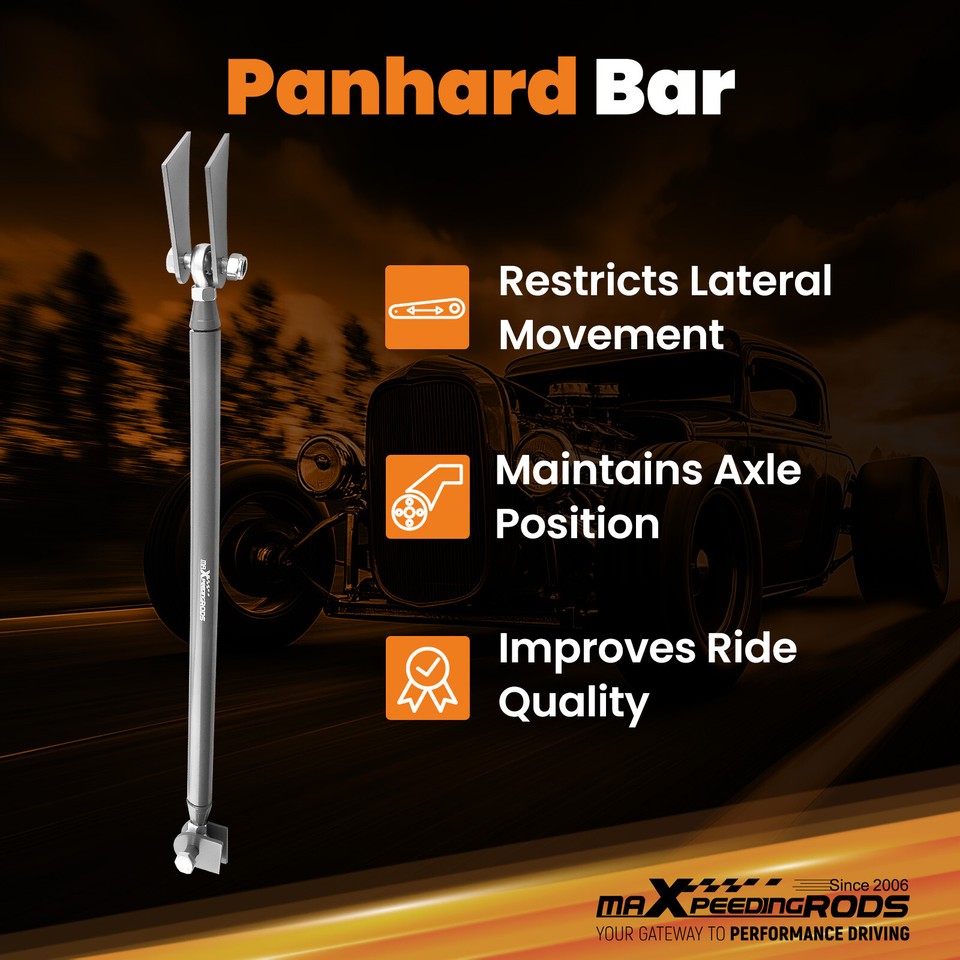 Universal Weld On Parallel 4 Link 24" Bars Axle Fame Mounts Rear ...