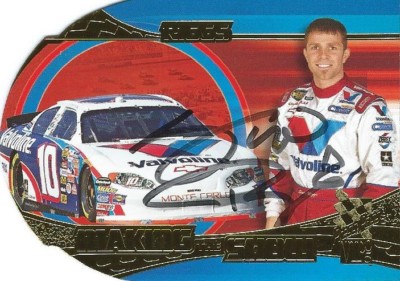 SCOTT RIGGS AUTOGRAPHED 2005 PRESS PASS RACING NASCAR PHOTO TRADING ...