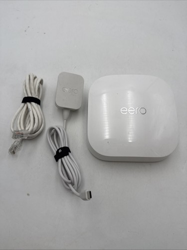 Eero Pro 6E Model S010001 Complete W/ Charger + Cat 5 Cable TESTED ...