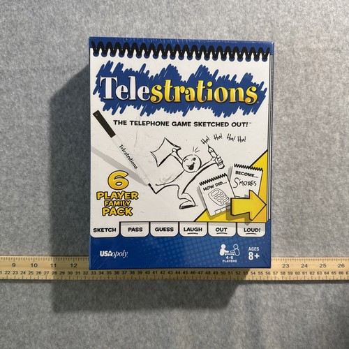 TELESTRATIONS The Telephone Game Sketched Out by USAopoly 4-6 Players ...