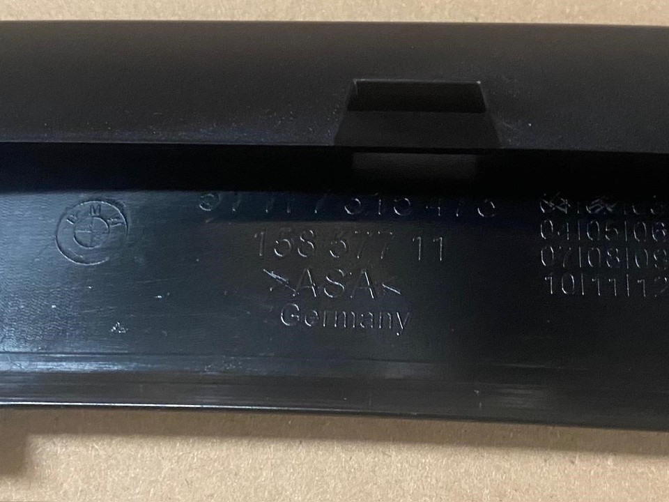 New Genuine BMW F36 FRONT Bumper Lower Center Trim 51117315473 | eBay